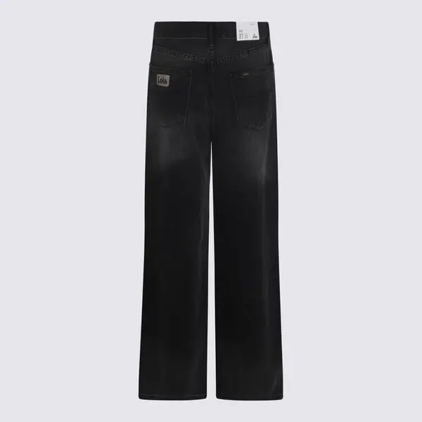 Lois Denim Cotton Jeans In Black - 46% Off | Editorialist
