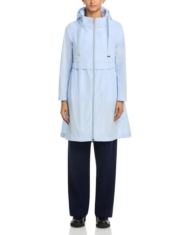 Herno Techno Taffeta Parka - Pale Blue