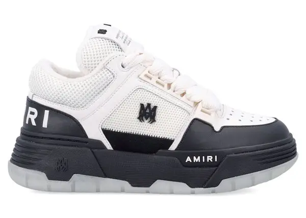 Amiri Ma1in Low Top Sneakers - White/black
