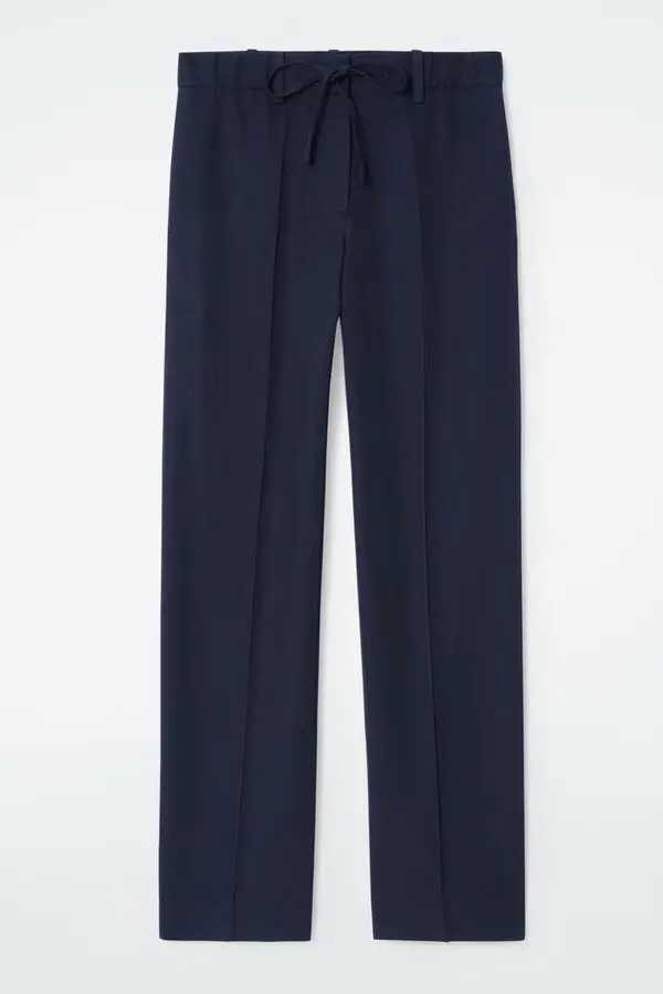 Cos Drawstring Straight-leg Trousers