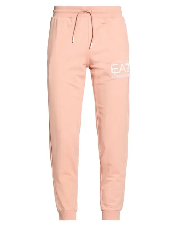EA7 Pants Size Cotton, Elastane - Orange