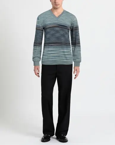 Missoni Striped Wool Sweater - Blue