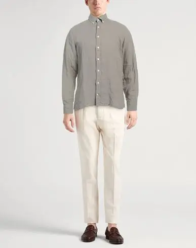 HACKETT Shirt Size Linen - Sage Green