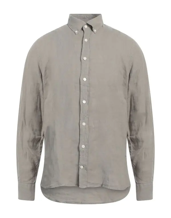 HACKETT Shirt Size Linen - Sage Green