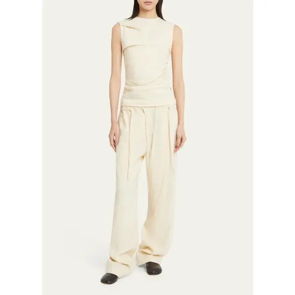Proenza Schouler White Label Proenza Schouler Pswl Magnus Linen Slub Pants