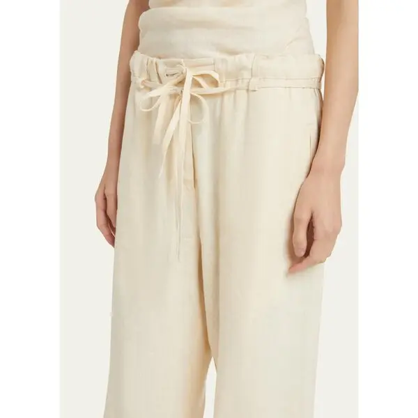 Proenza Schouler White Label Proenza Schouler Pswl Magnus Linen Slub Pants