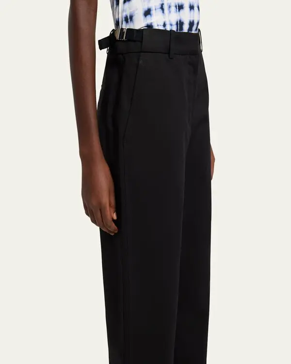 Proenza Schouler White Label Proenza Schouler Pswl Cali Cropped Wide Leg Pants