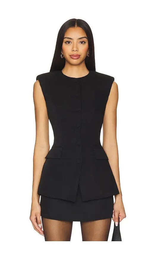 LOVERS AND FRIENDS Landon Top - Black
