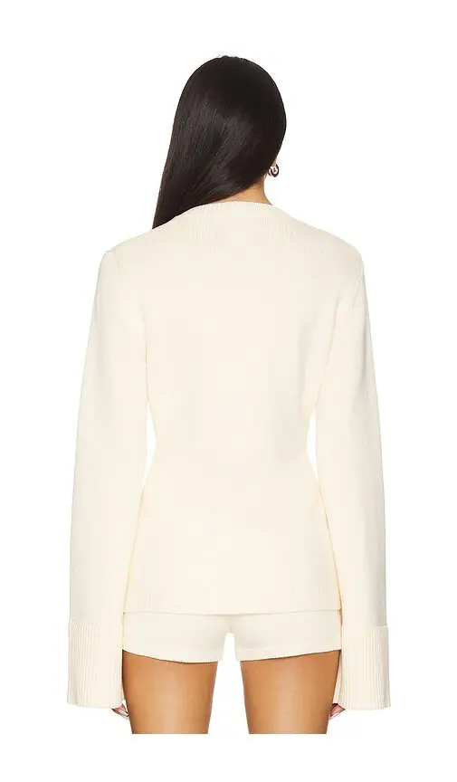 SEROYA Tira Cardigan - Eggshell
