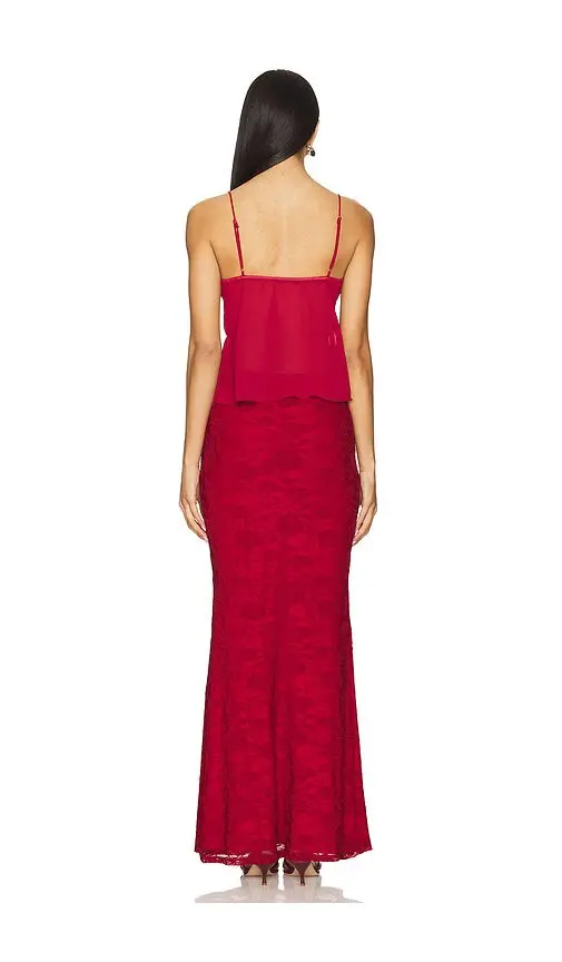 MORE TO COME Ceci Maxi Skirt Set