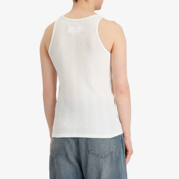 MAISON MARGIELA Ribbed Tank Top