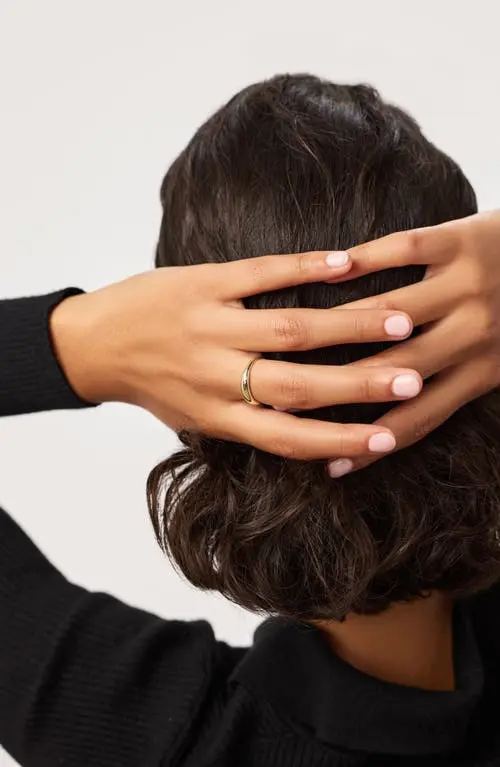 ANA LUISA Slim Dome Band Ring