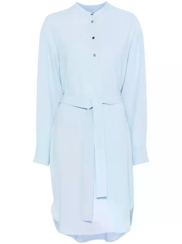 BOSS Belted Mini Dress - Blue