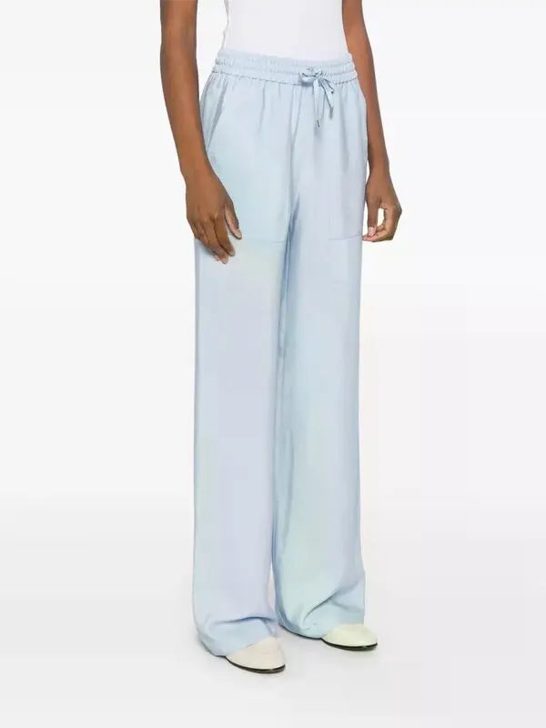 BOSS Wide-leg Twill Trousers