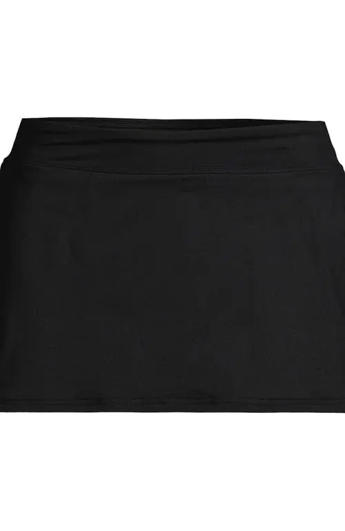 LANDS' END Swim Skirt - Black