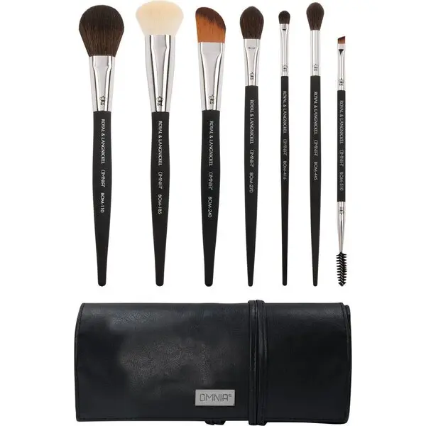 OMNIA BRUSH Artist Favoritesmelissa Collazo 8pc Bundle - Black