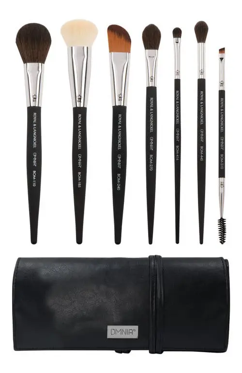 OMNIA BRUSH Artist Favoritesmelissa Collazo 8pc Bundle - Black