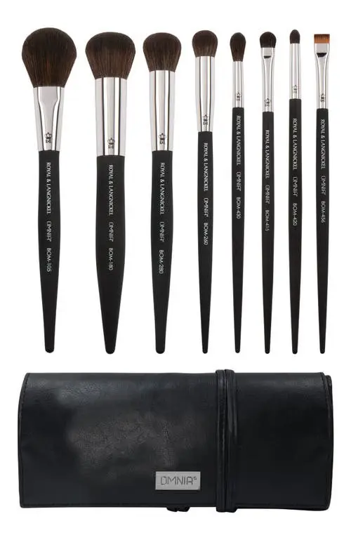 OMNIA BRUSH Artist Favoritesashley West 9pc Bundle - Black