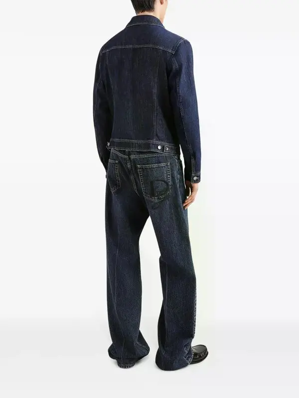 Dolce & Gabbana Embroidered Loose-fit Jeans