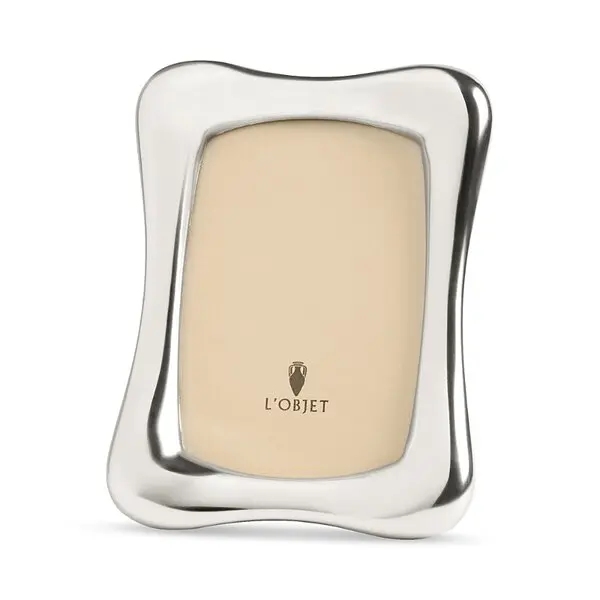 L'Objet Anton Picture Frame Tone, 4 X 6 - Platinum