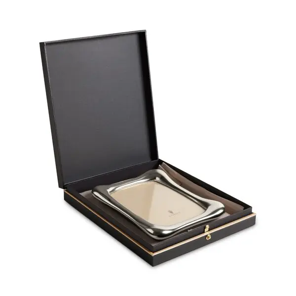L'Objet Anton Picture Frame Tone, 4 X 6 - Platinum