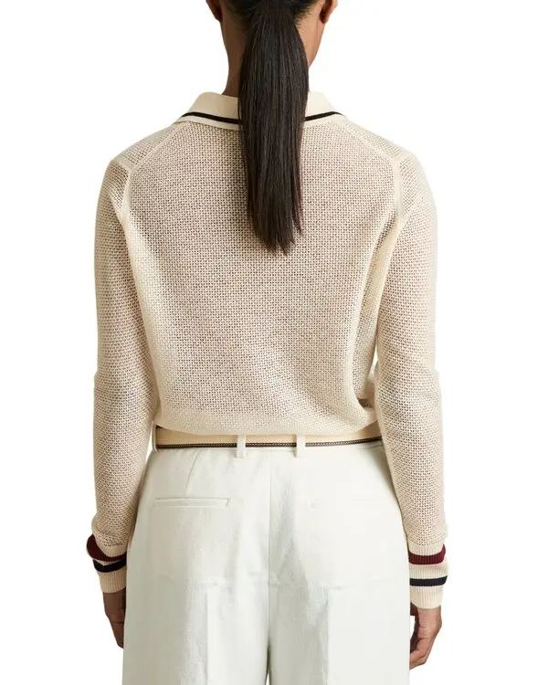REISS Cece Tipped Polo