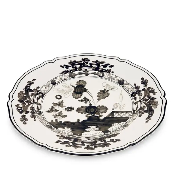 GINORI 1735 Oriente Italiano Charger Plate - Gray