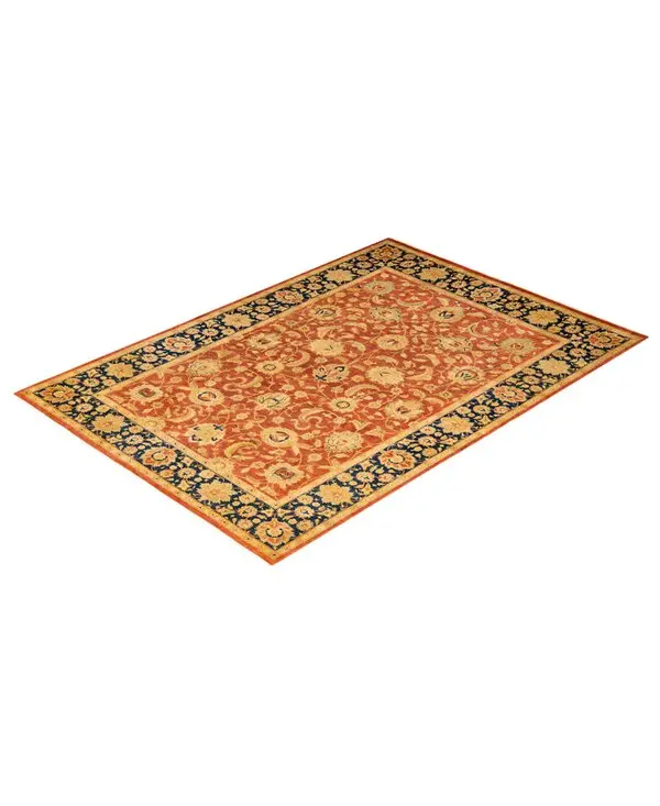 Bloomingdale'S Mogul M1450 Area Rug, 6'1 X 8'9 - Orange