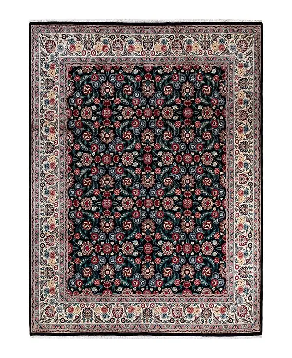 Bloomingdale'S Mogul M710 Area Rug, 9'2 X 12'5 - Black