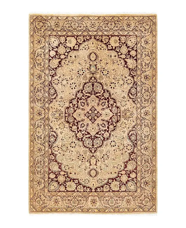 Bloomingdale'S Mogul M1256 Area Rug, 4' X 6'1 - Red