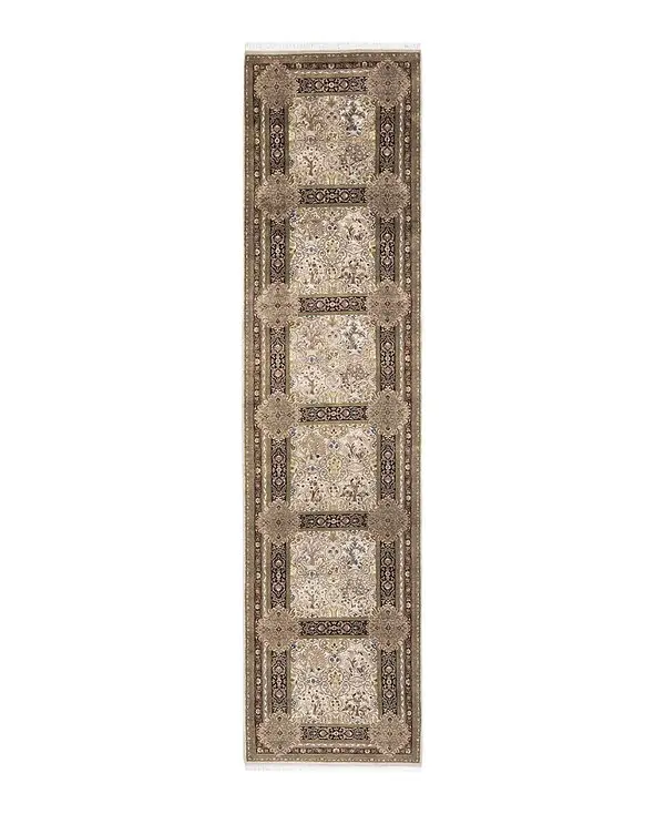 Bloomingdale'S Mogul M1436 Runner Area Rug, 3' X 12'8 - Ivory
