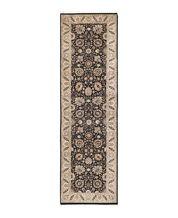 Bloomingdale'S Mogul M1456 Runner Area Rug, 3'1 X 10'5 - Black