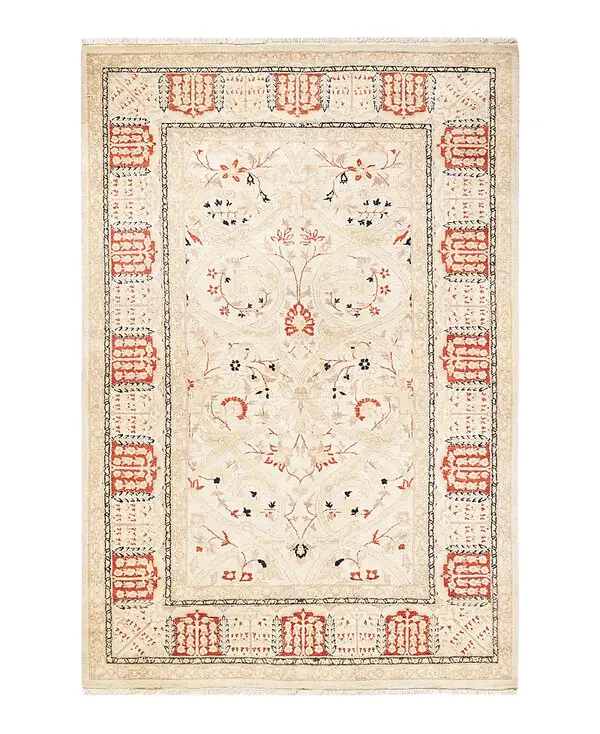 Bloomingdale'S Mogul M1656 Area Rug, 4'2 X 6'1 - Ivory