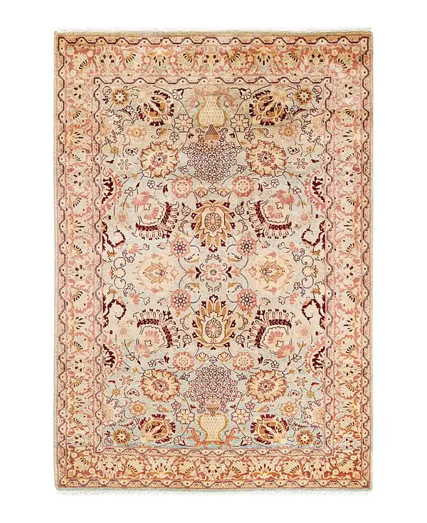 Bloomingdale'S Mogul M1182 Area Rug, 4'1 X 5'10 - Light/blue