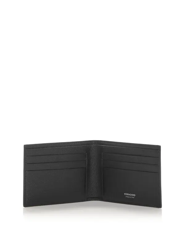 FERRAGAMO Gancini Leather Bifold Wallet