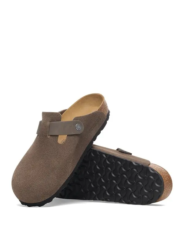 BIRKENSTOCK Boston Clogs - Gray