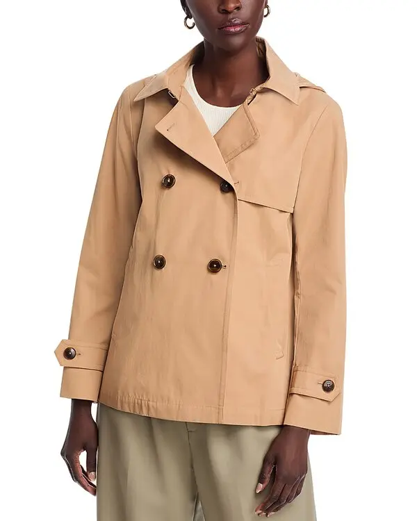 Herno Short Trench Coat - Camel