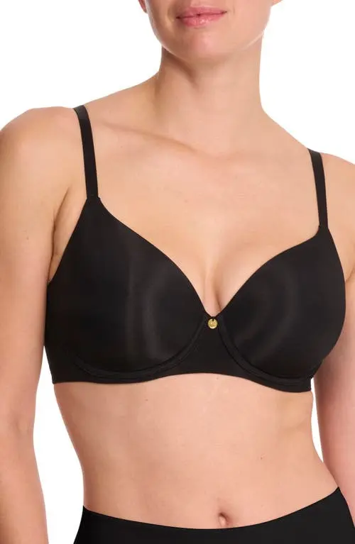 Natori Cloud Comfort Full Fit Back Smoothing T-shirt Bra - Black