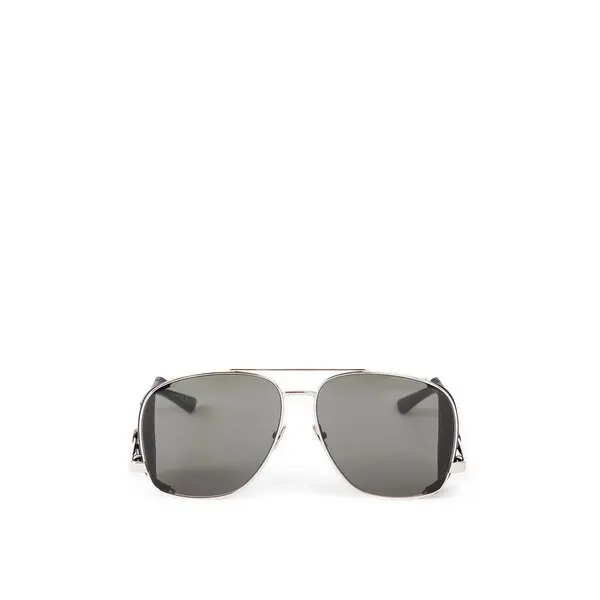Saint Laurent Aviator Sl 653 Leon Sunglasses - Silver