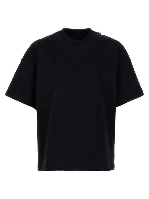 JIL SANDER Basic T Shirt - Black