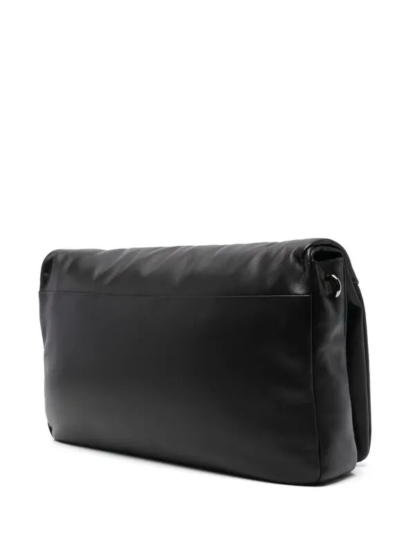ROGER VIVIER Viv' Choc Leather Clutch