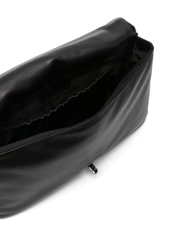 ROGER VIVIER Viv' Choc Leather Clutch