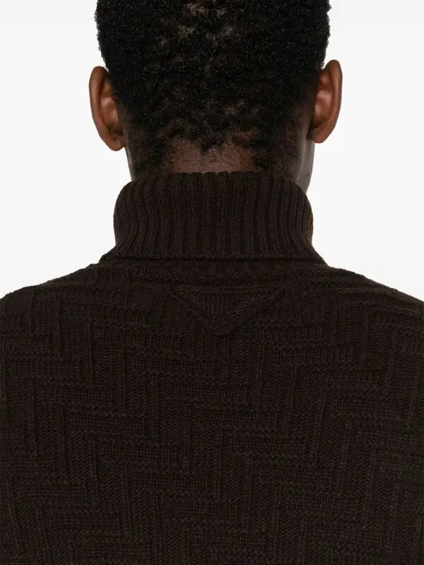 Prada Cashmere Turtleneck Sweater