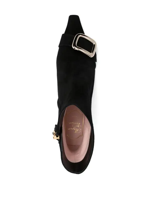 ROGER VIVIER Choc Heel Ankle Boots