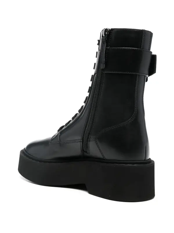 ROGER VIVIER Viv Rangers Leather Boots