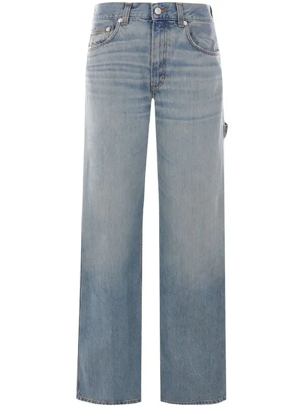 HAIKURE Winona Wide Leg Jeans - Blue
