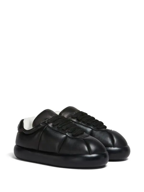 Marni Bigfoot 2.0 Leather Sneakers - Black