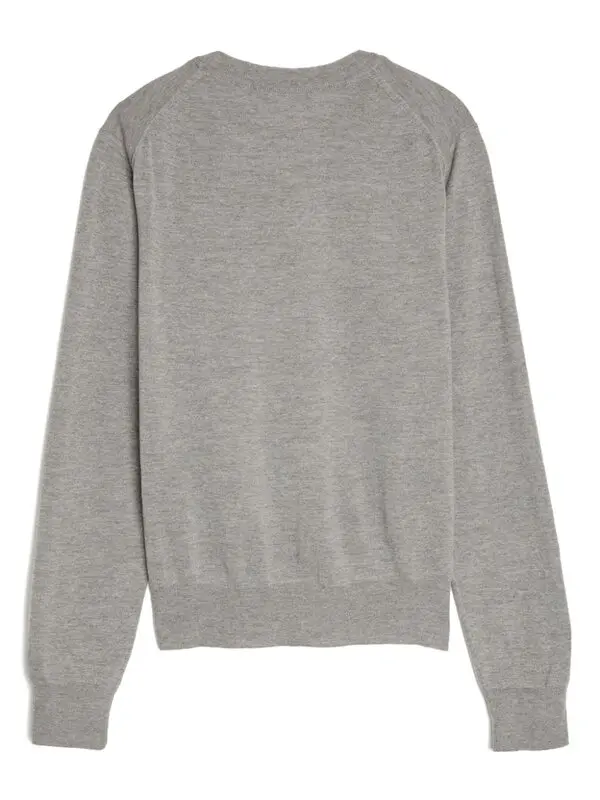 Maison Kitsuné Baby Fox Wool Jumper - Grey