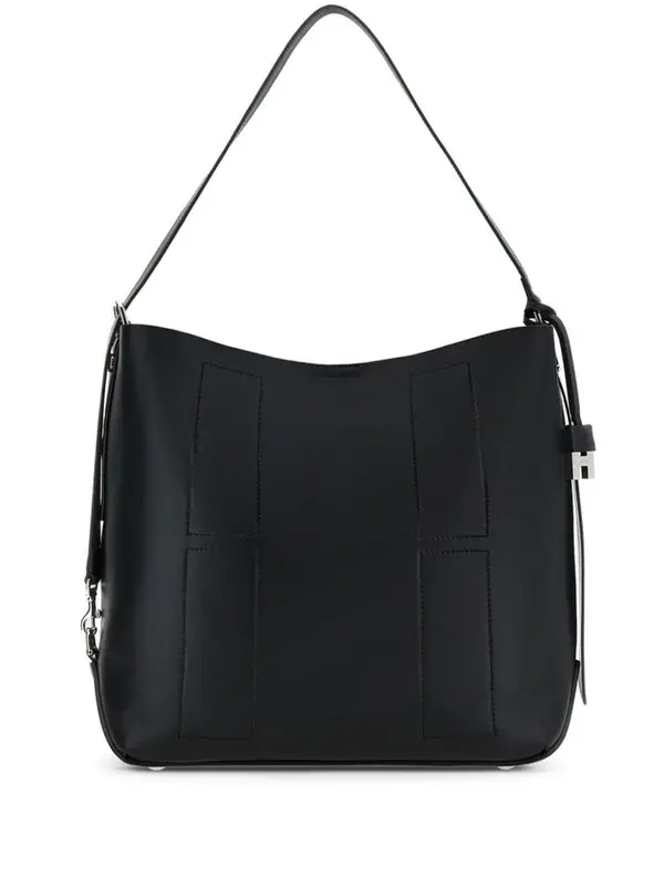 Hogan Hocket Medium Hobo Bag - Black