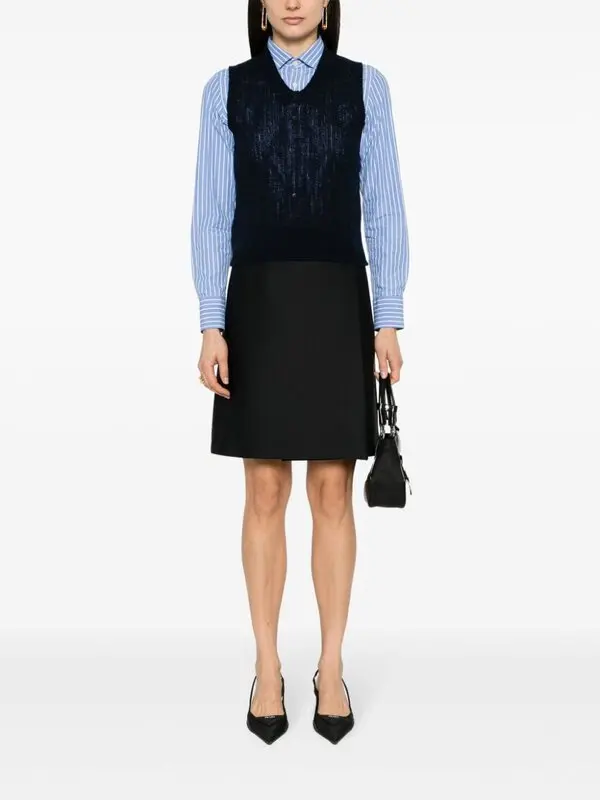 Prada Cashmere Vest - Blue
